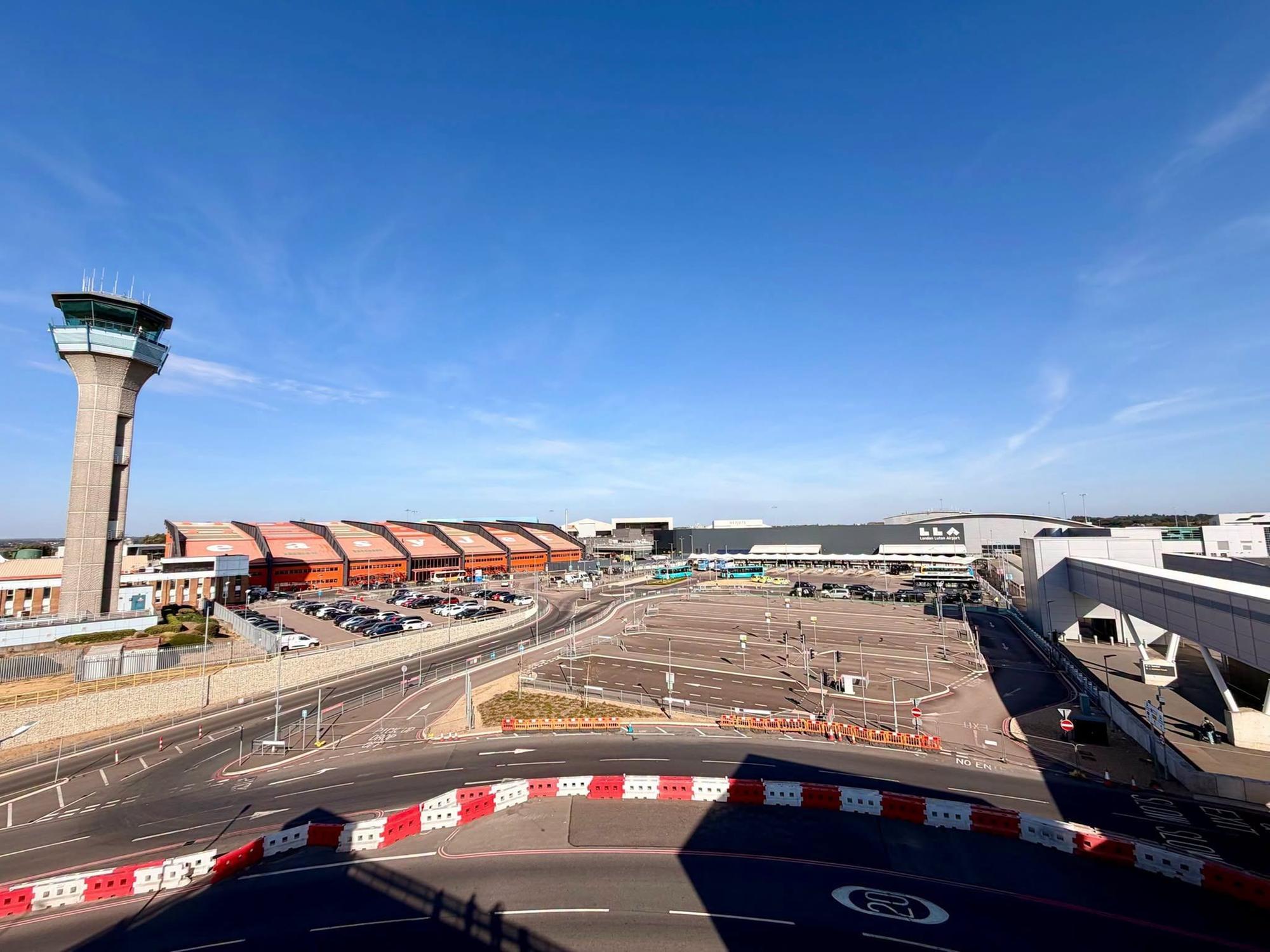 Lightning strikes air traffic control at Luton airport as flooding ...
